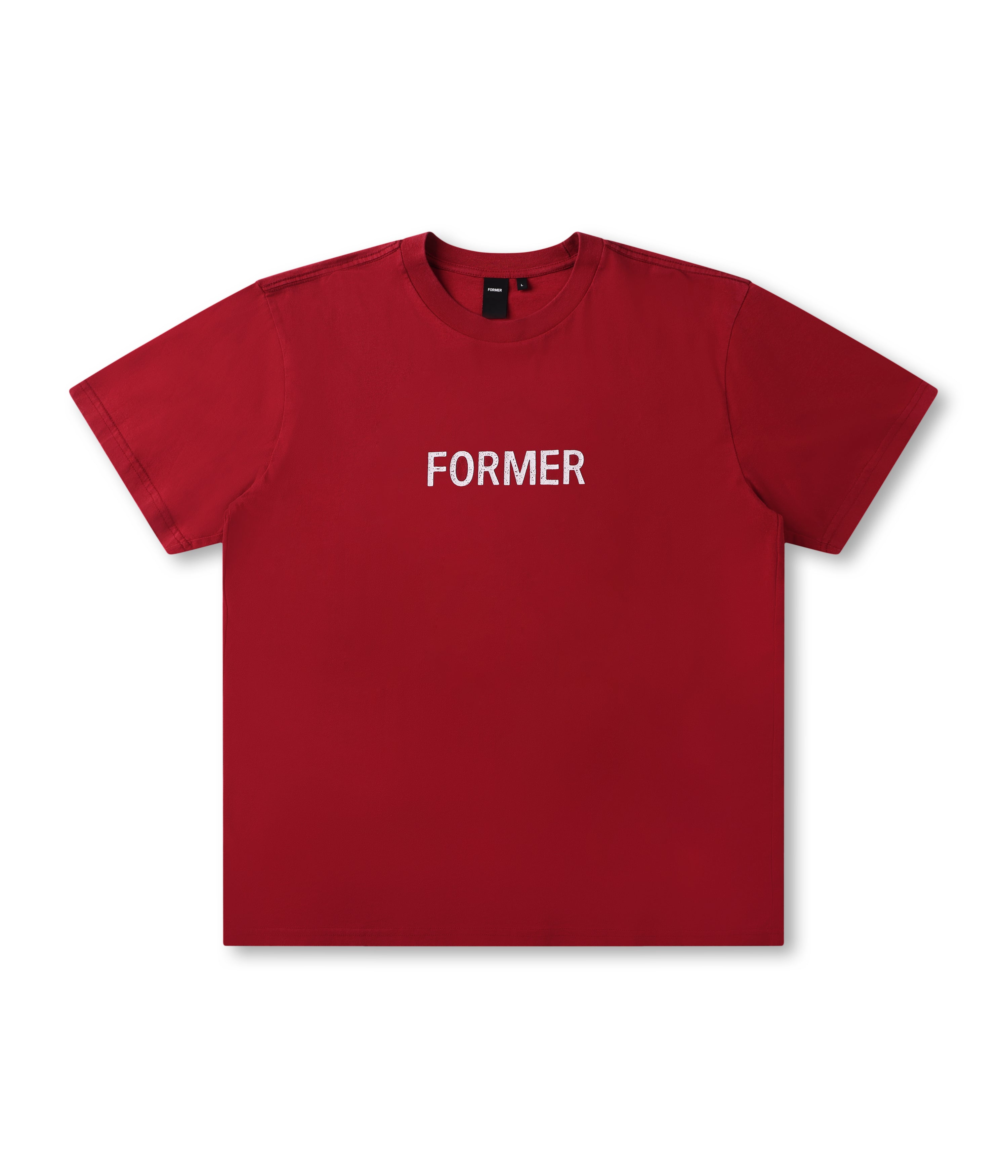 SALVAGE LEGACY T-SHIRT // WASHED CRIMSON – FORMER MERCHANDISE