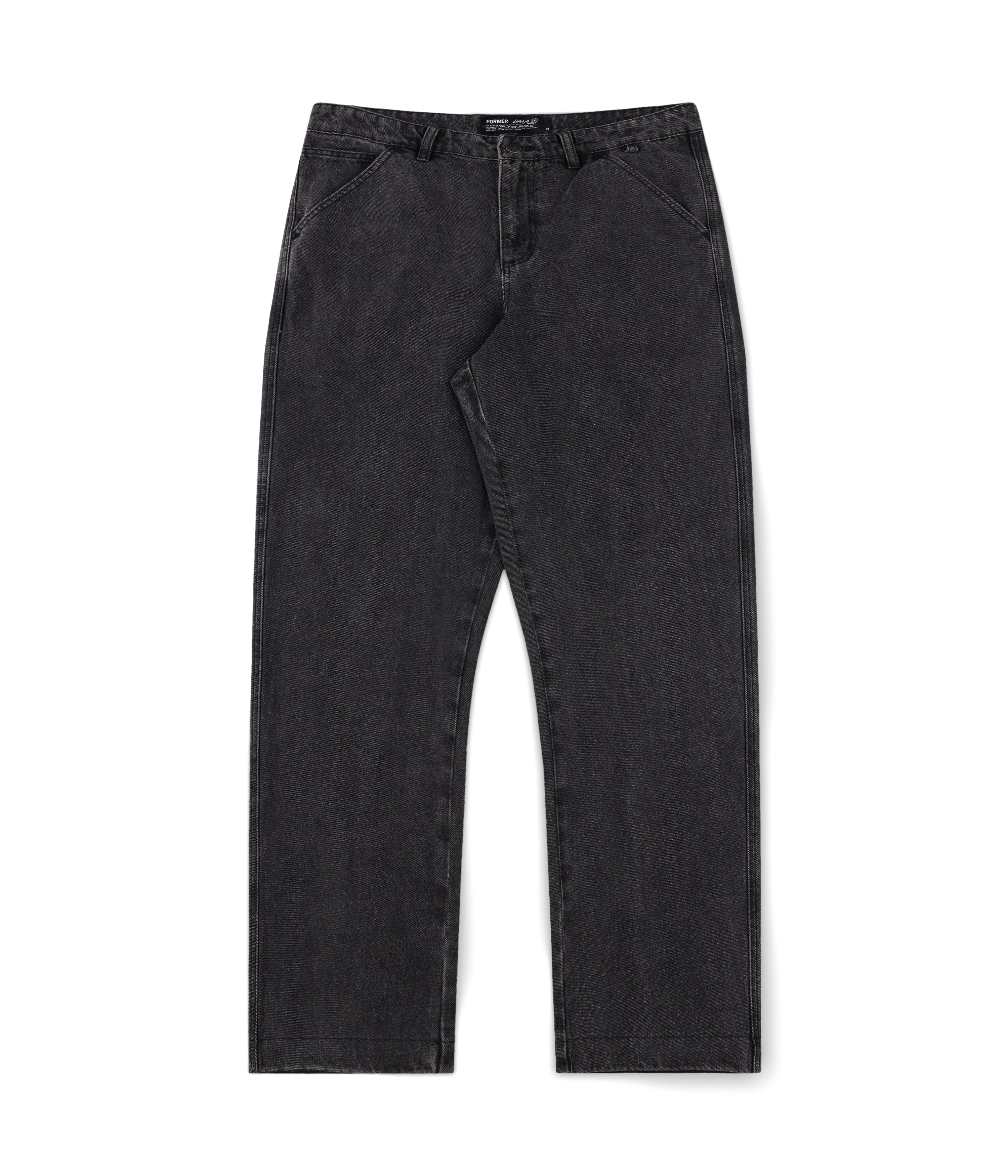 REYNOLDS DENIM PANT // SLACK WASHED BLACK – FORMER MERCHANDISE